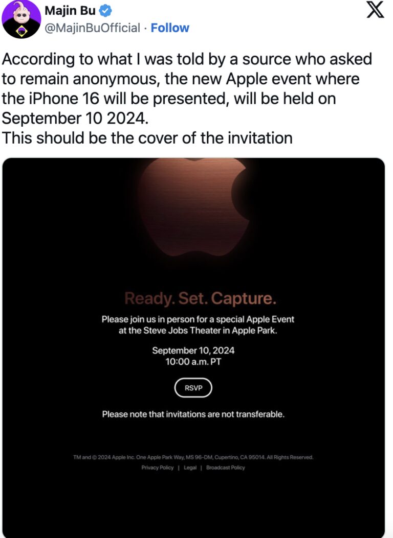 The iPhone 16 Event Invitation: A Sneak Peek into the Buzz, Potential ...