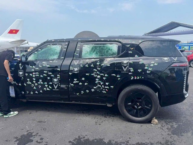 "VinFast VF 9 Limousine Transformed into a Bullet-Riddled Marvel: Over ...