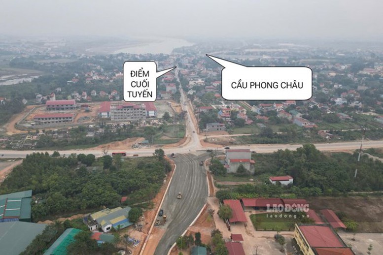 Boosting Phú Thọ’s Capital to Expand the Road Linking Phong Châu Bridge ...